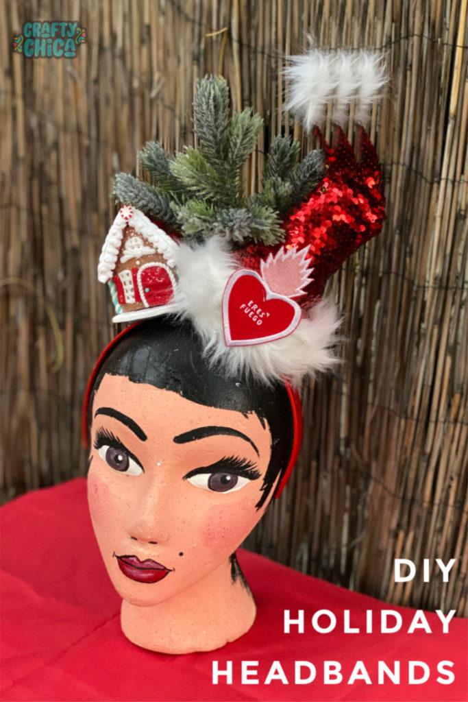 DIY Holiday Headbands - Crafty Chica