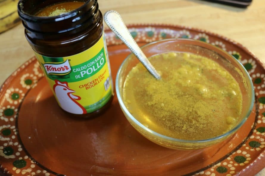 How to make Mofongo de Pollo (Chicken Mofongo) - Crafty Chica