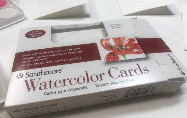DIY Watercolor Cards - Crafty Chica