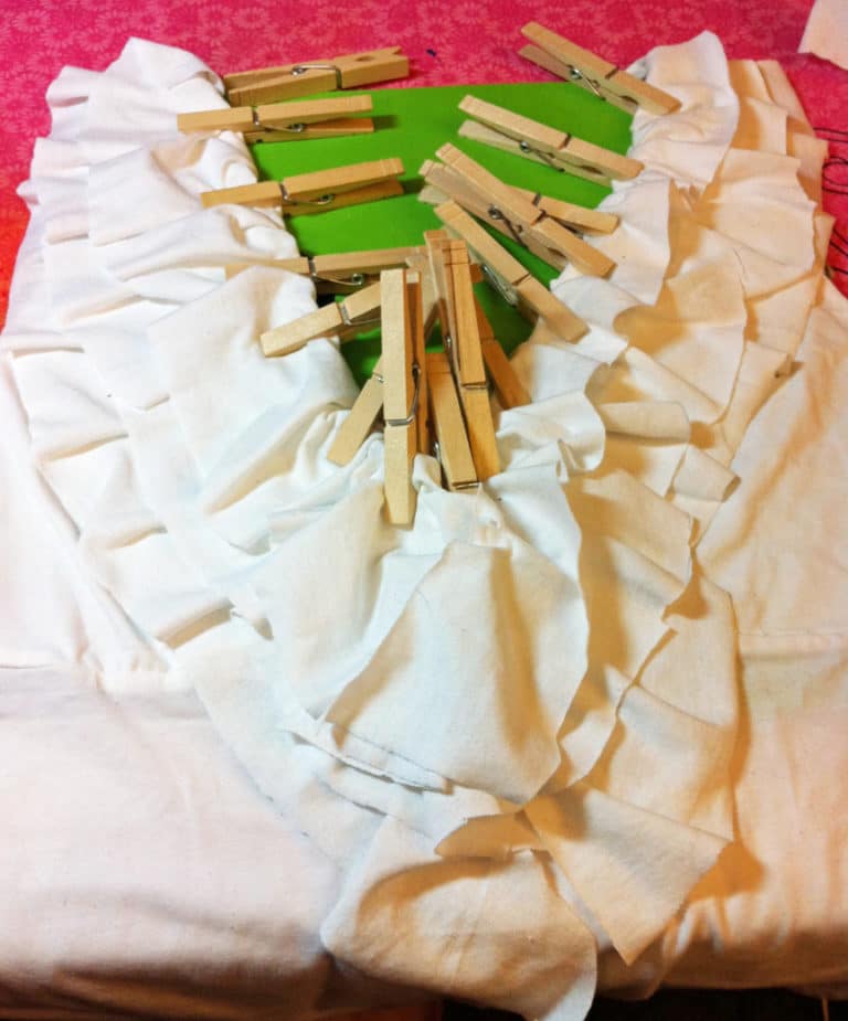 No-sew DIY ruffle top - Crafty Chica