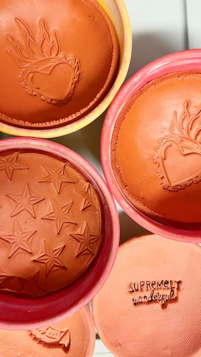 Air dry clay DIY ring dishes - Crafty Chica