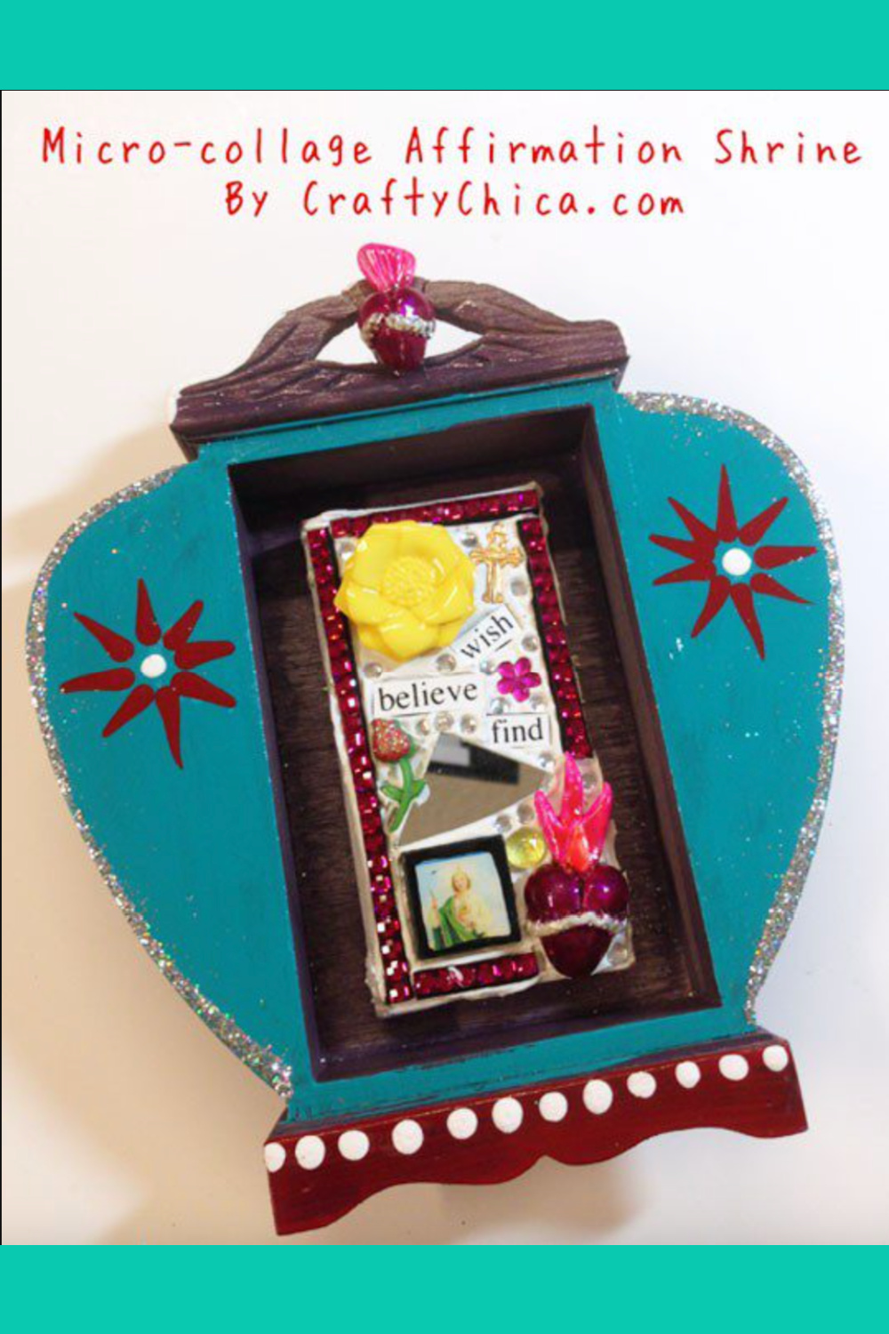 Micro-Collage: DIY affirmation shrine - Crafty Chica
