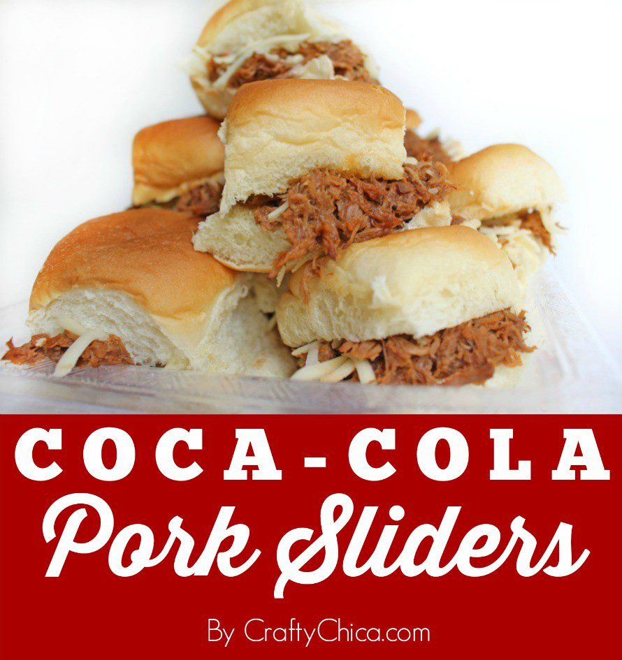 Coca-Cola Pork Sliders - Crafty Chica