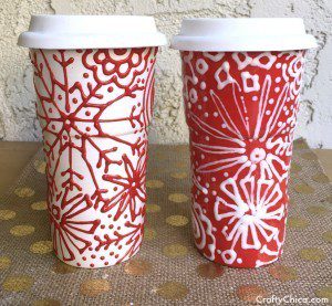 Make Your Own Red Cup - Crafty Chica