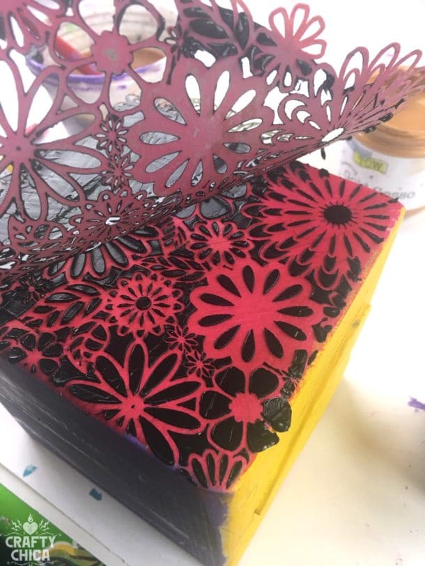 Stenciled Boho Box & Inspiring Scents for Your Creative Space - Crafty ...