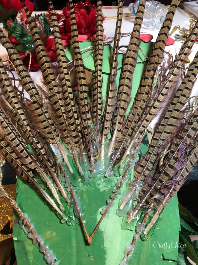 EPIC Art Headdress DIY - Crafty Chica