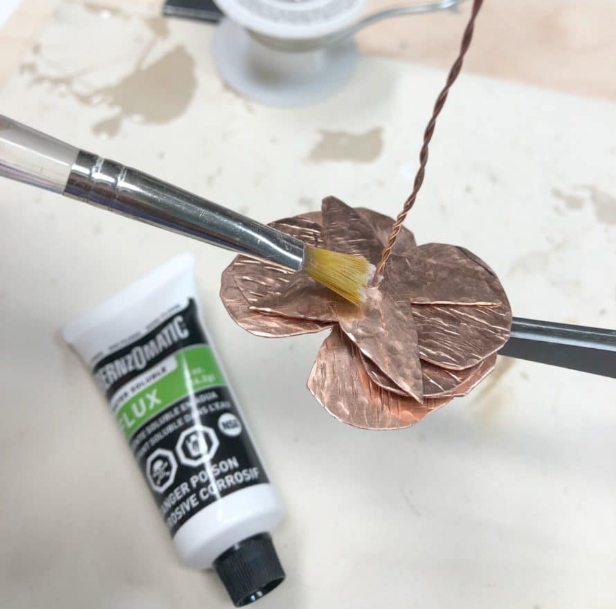 How to make copper roses - Crafty Chica