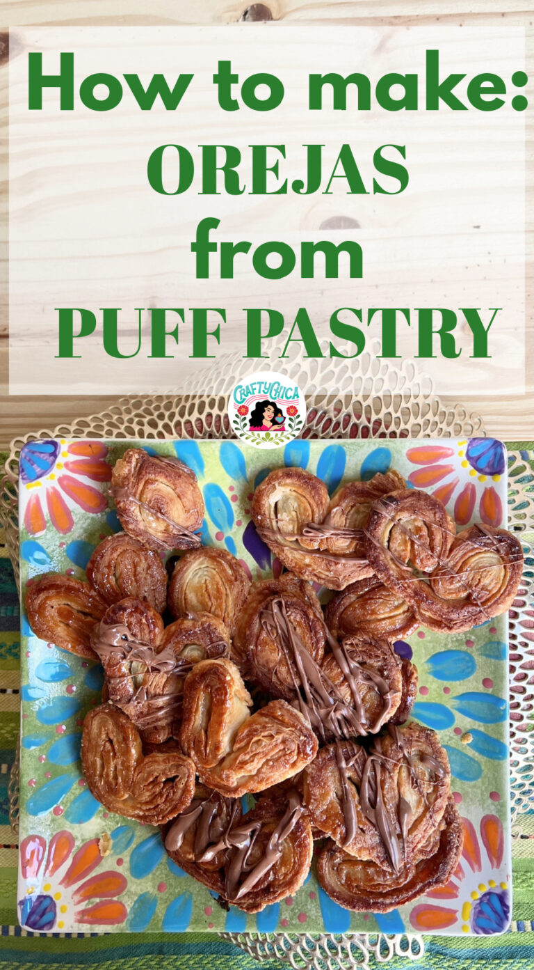 Crispy, buttery perfection: Make orejas from puff pastry - Crafty Chica