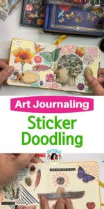 Sticker Journaling - A relaxing sticker craft idea - Crafty Chica