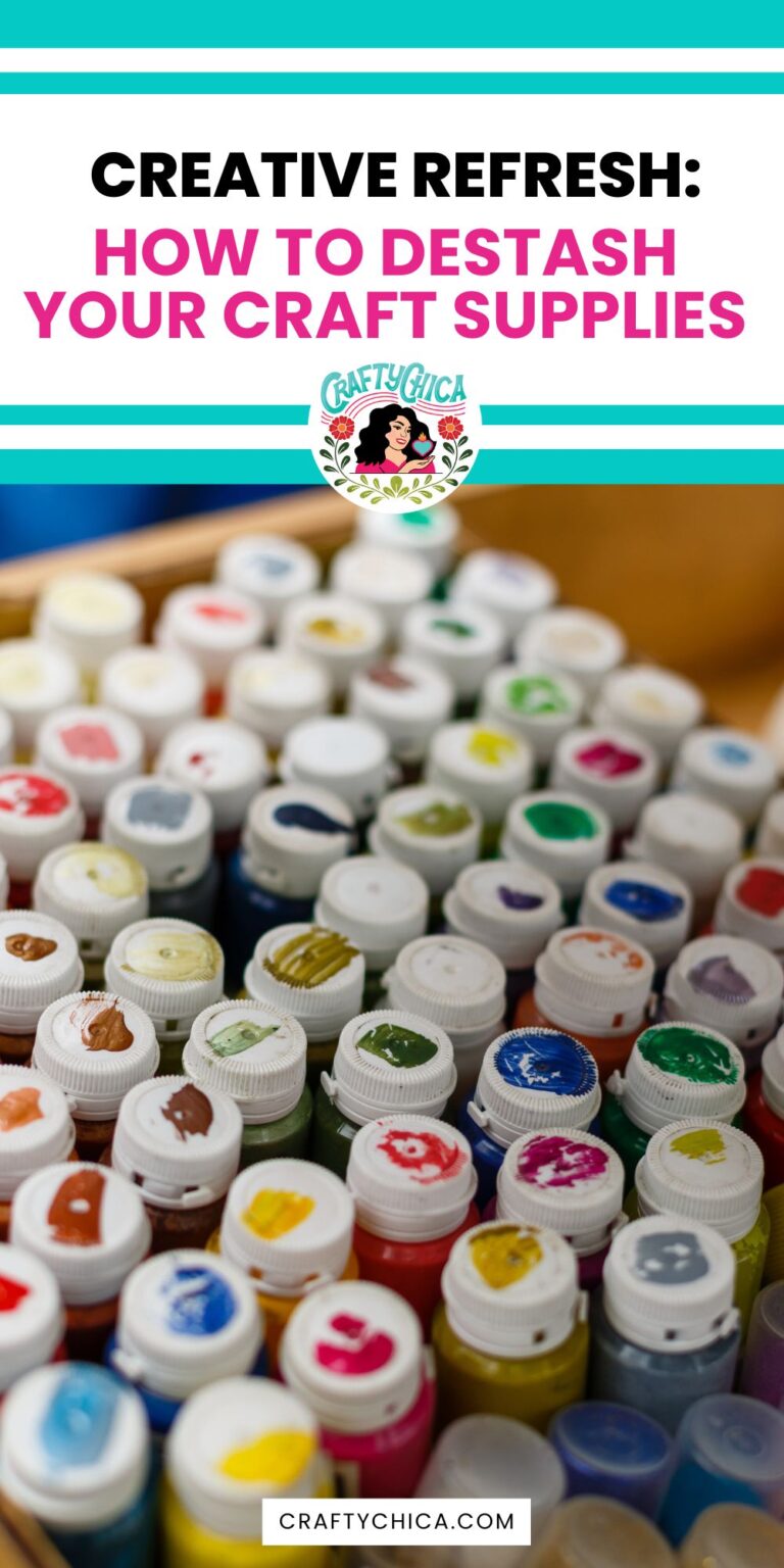 Destash craft supplies & and refresh your creativity - Crafty Chica