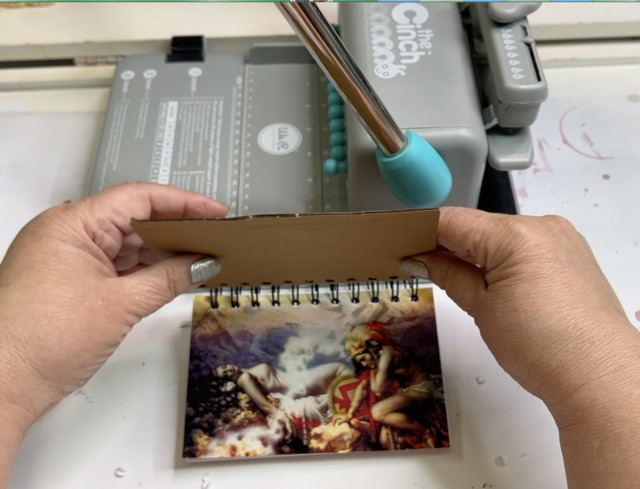 How to make notepads using The Cinch - Crafty Chica